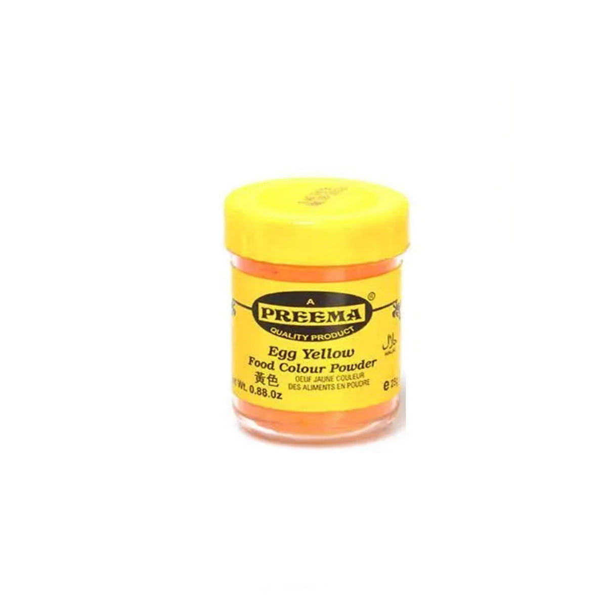 Preema Bright Yellow Food Colouring 25g – DamasGate.store