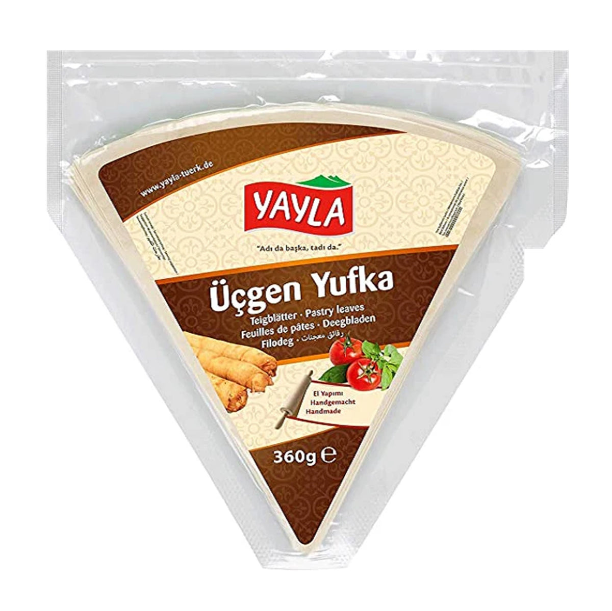 Yayla Ucgen Yufka Pastry Leaves Handmade 360g – DamasGate.store
