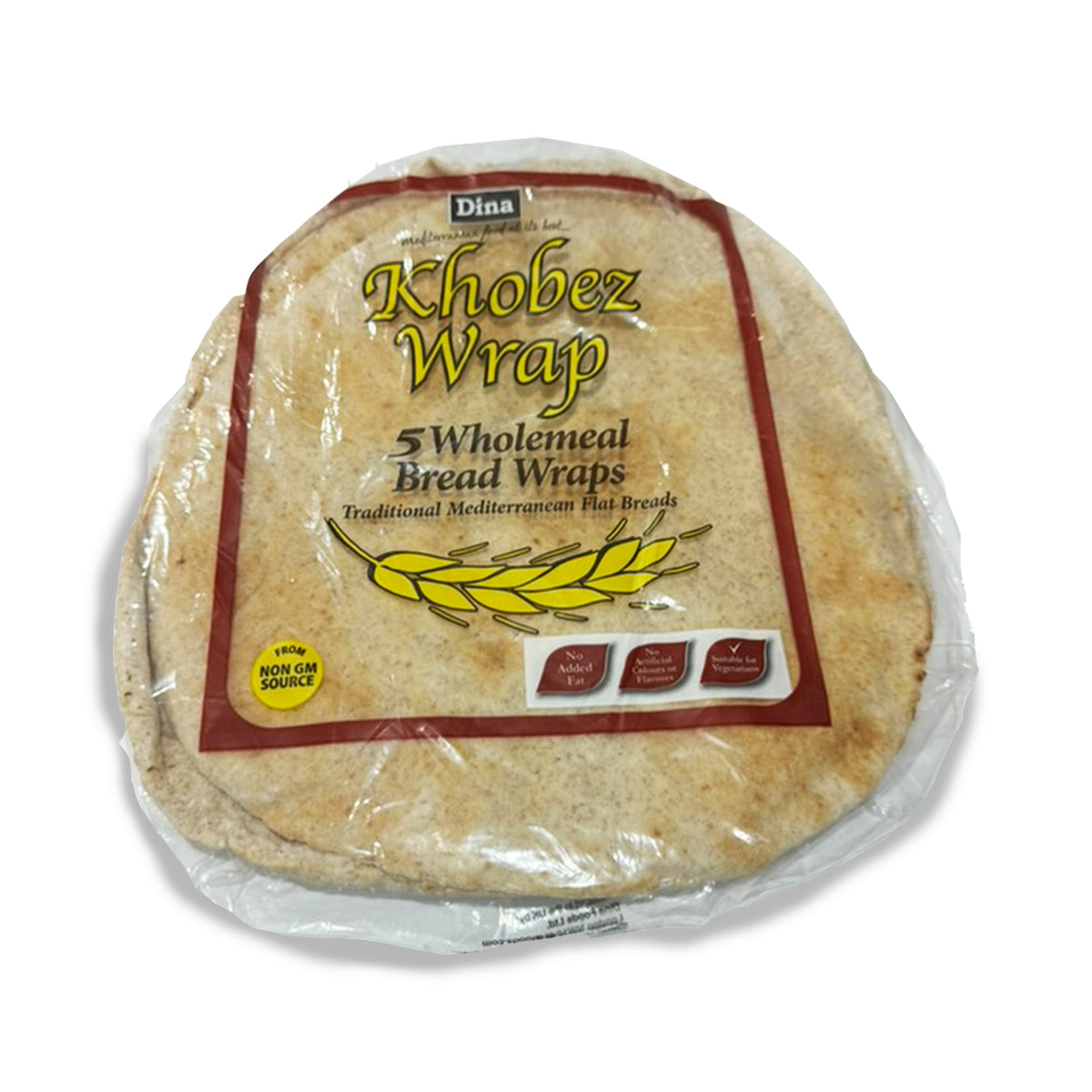 Dina Lebanese Bread (Khobez) wholemeal – DamasGate.store