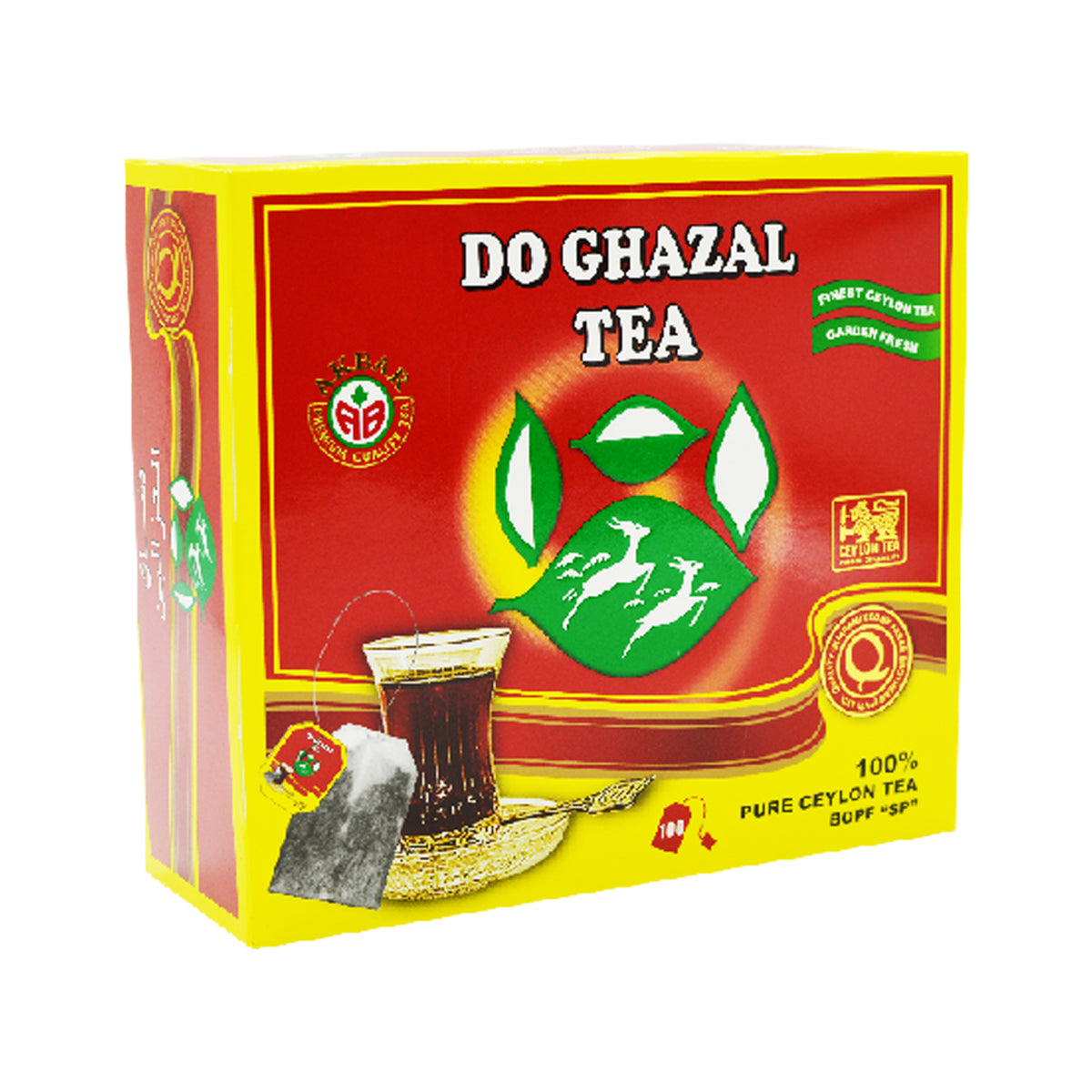 Do Ghazal Ceylon Tea Bags 100g – DamasGate.store