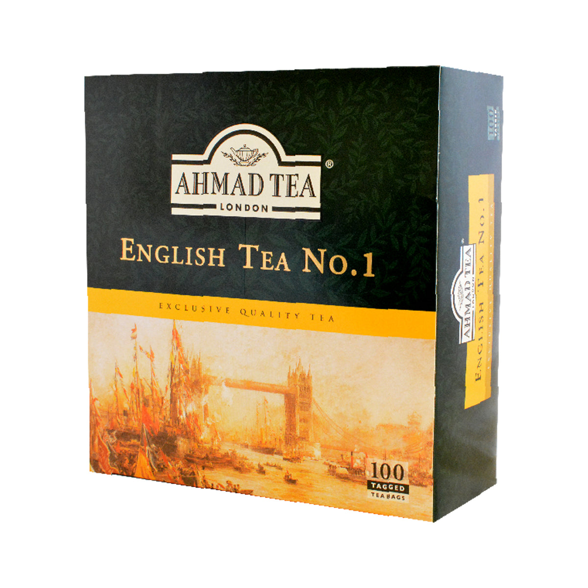 Ahmed Tea No.1 English Tea Bags 100 bags – DamasGate.store