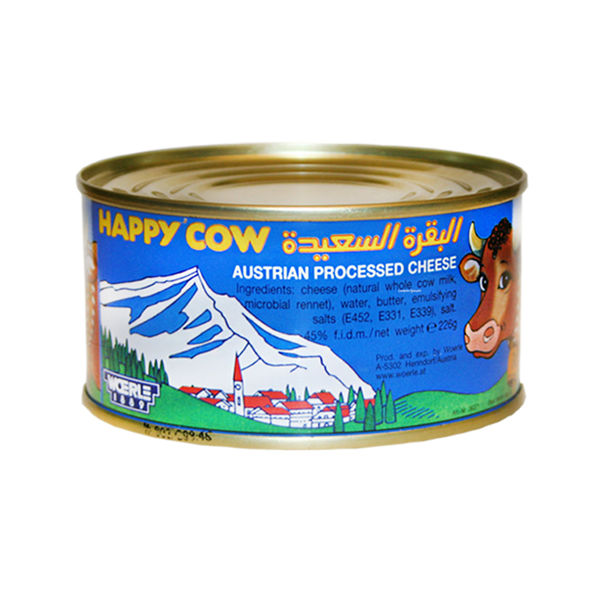 Happy Cow Australian Processed Cheese 340g – DamasGate.store