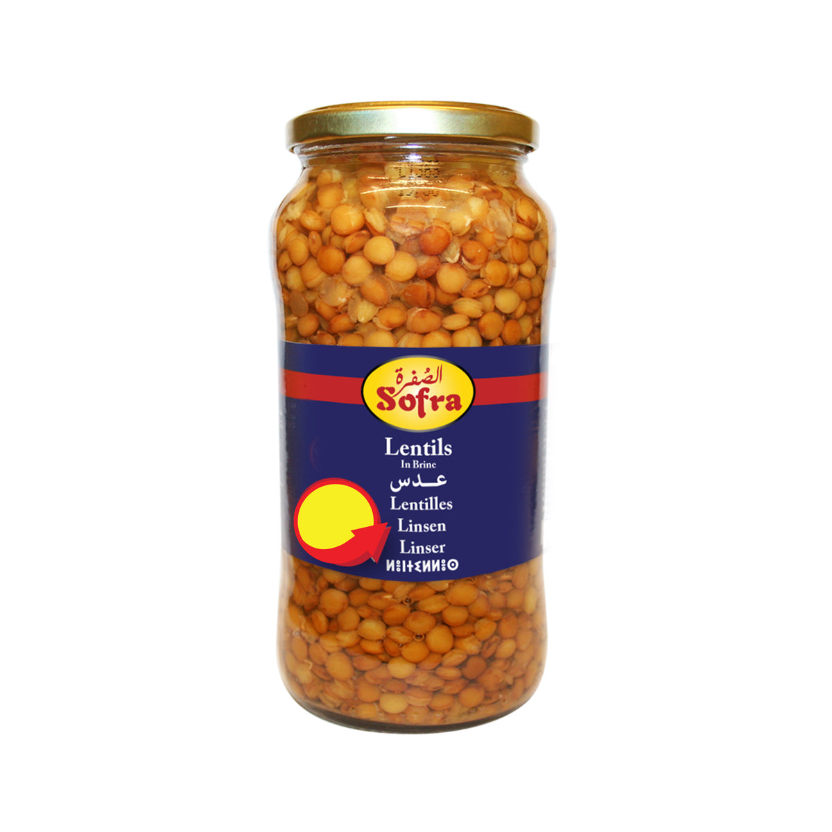 Sofra Lentils 540g – DamasGate.store