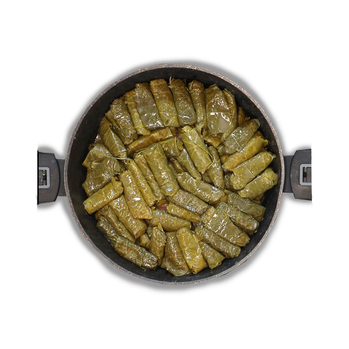 Abu Zaad Rice and Meat Stuffed Vine Leaves (Yabrak) 1 kg – DamasGate.store